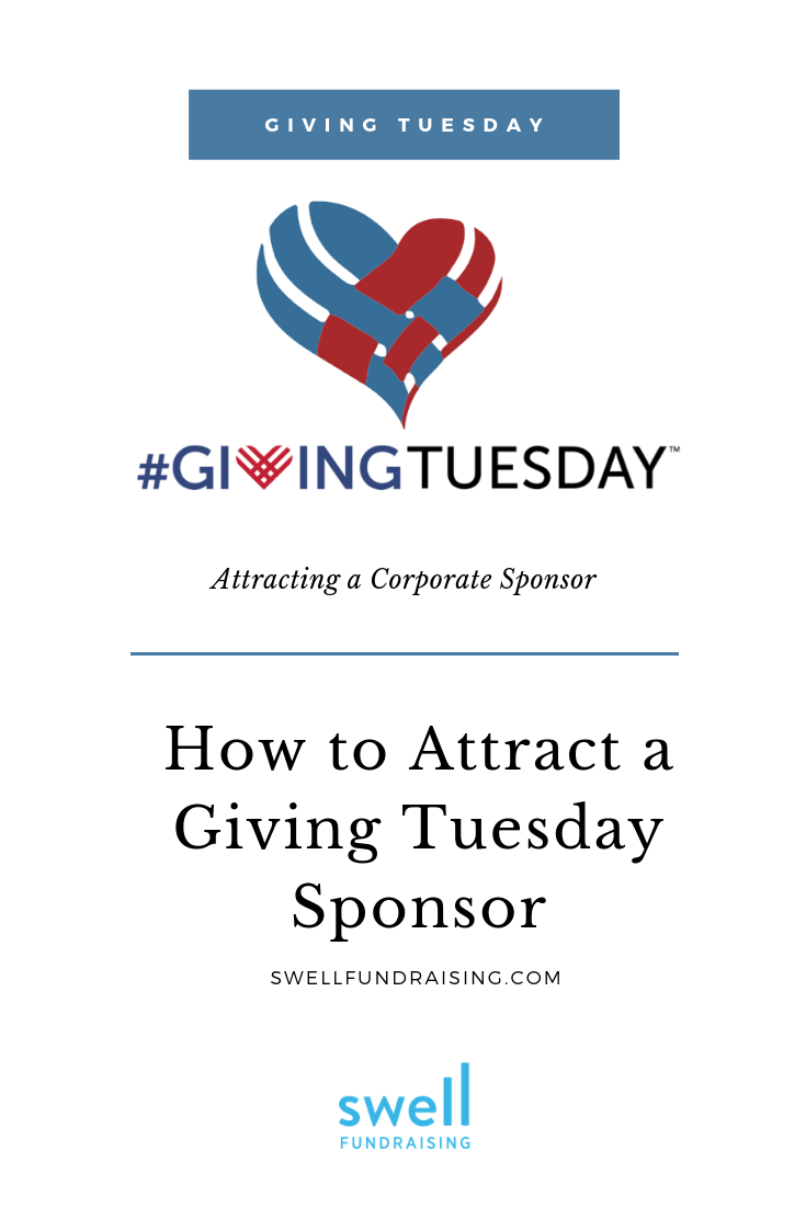 Attracting a Corporate Sponsor for Giving Tuesday