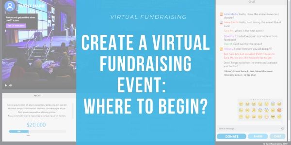 Create a Virtual Fundraising Event: Where to Begin?